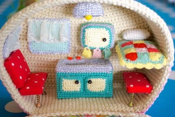 Crochet Caravan Free Pattern