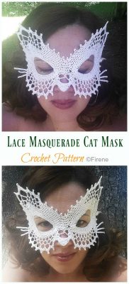 Masquerade Beauty Crochet Eye Mask Patterns