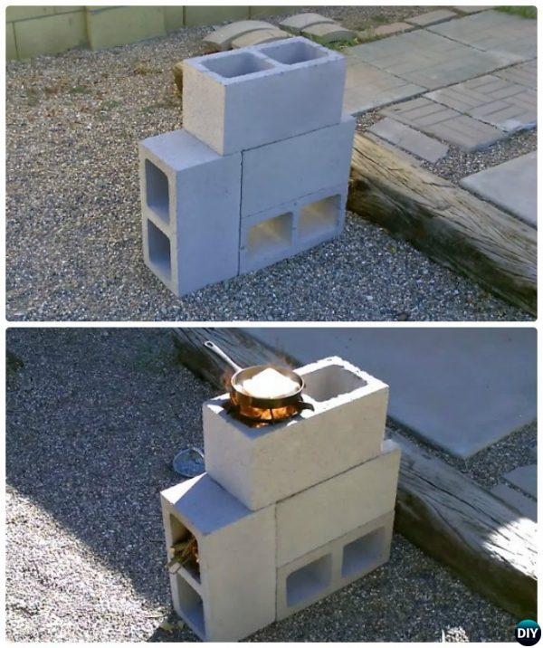 DIY Cinder Block Garden Projects Instructions