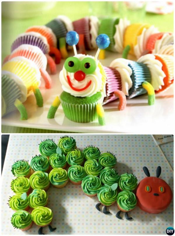DIY Pull Apart Cupcake Cake Designs Tutorials