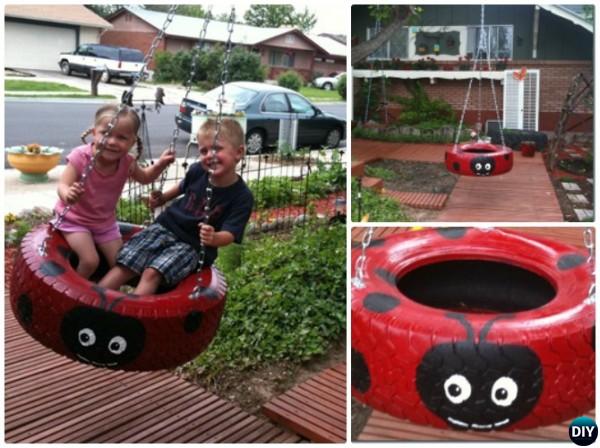 DIY Outdoor Kid Swing Ideas Projects [Picture Instructions]