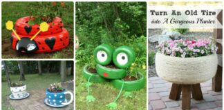 Tire Ladybug Planter Archives • DIY How To