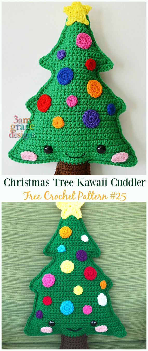 Crochet Christmas Tree Free Patterns for Holiday Decoration