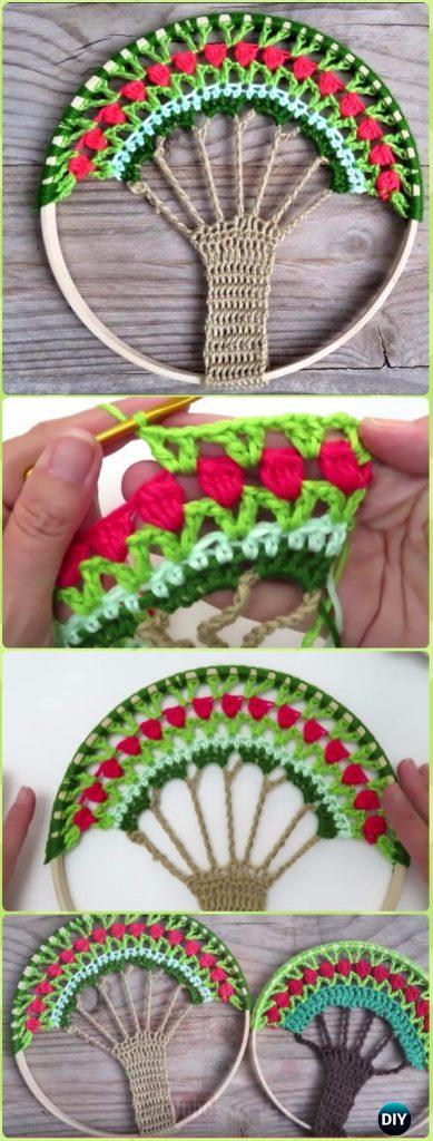 Crochet Dream Catcher & SunCatcher Free Patterns