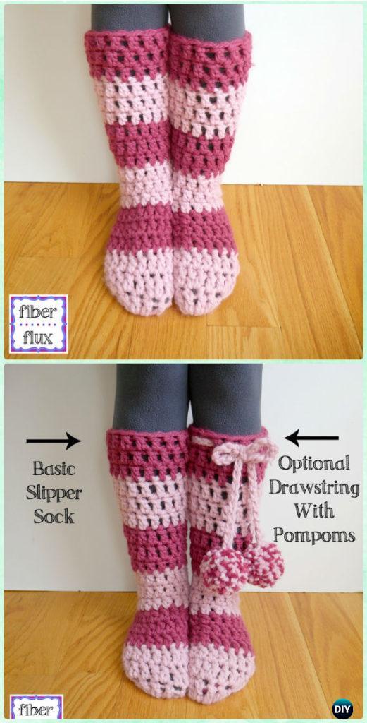 High Knee Crochet Slipper Boots Patterns to Keep Your Feet Cozy