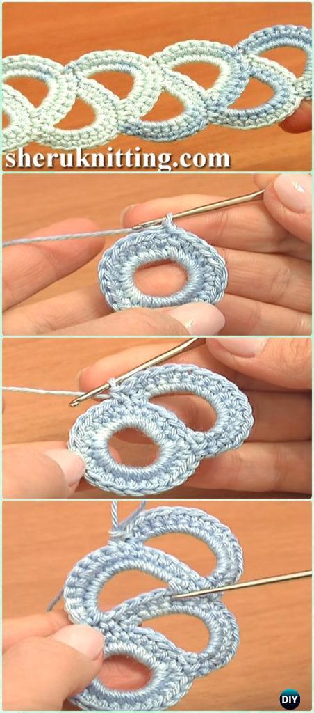 Crochet Tape Lace Free Patterns & Tutorials