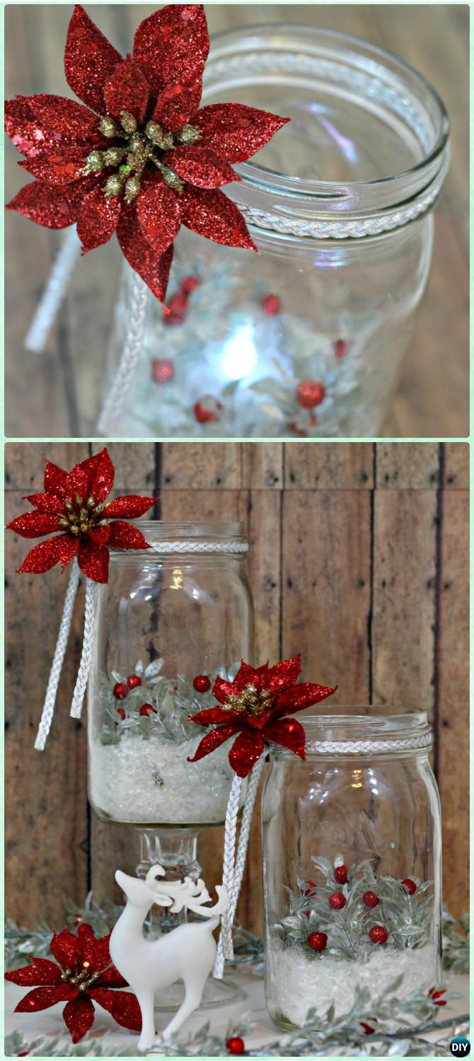 DIY Christmas Mason Jar Lighting Craft Ideas Picture Instructions DIY Christmas Mason Jar Lighting Craft Ideas Picture Instructions