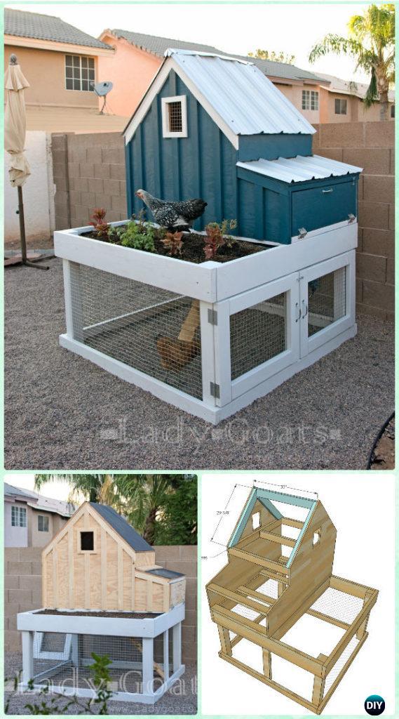 DIY Wood Chicken Coop Free Plans & Instructions