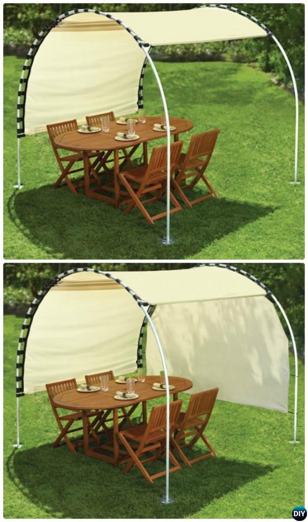 DIY Outdoor PVC Canopy Projects [Picture Instructions]